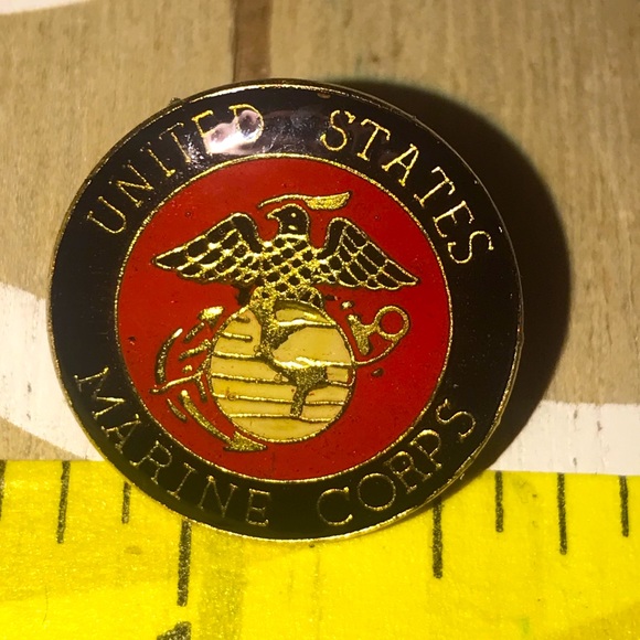 Accessories | Vintage United States Marine Corps Usmc Lapel Hat Pin New ...
